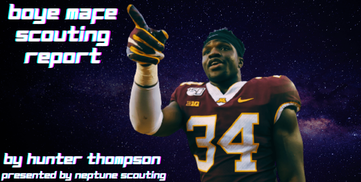 Boye Mafe Scouting Report